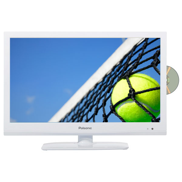 Palsonic 18.5" 47cm HD LED LCD TV / DVD Combo White 12volt TFTV4980MW ...