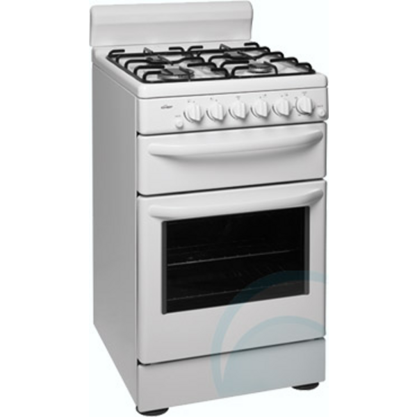 Chef Freestanding Upright Gas Oven GBC5266W Andoo