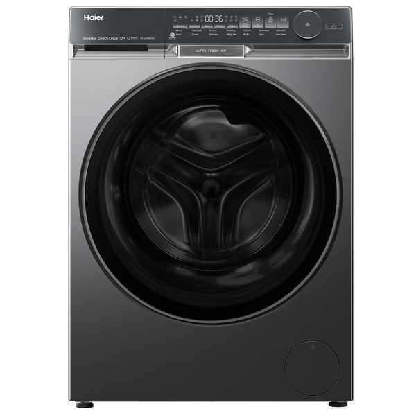 Haier 500 Series 12kg Front Load Washing Machine with Ultra Fresh Air ...