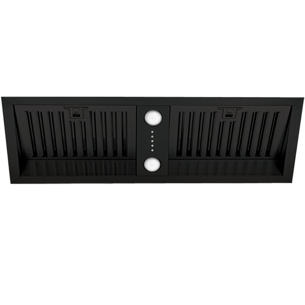 Schweigen 90cm Matte Black Undermount Rangehood with On-Board Motor SWU ...